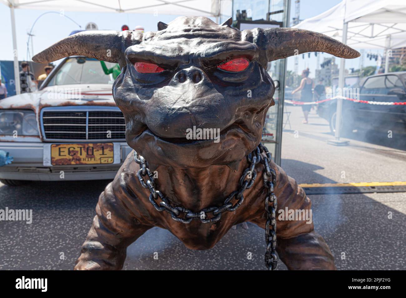 Ghost busters car hi-res stock photography and images - Alamy