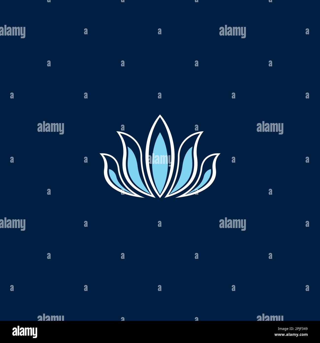 Lotus logo hi-res stock photography and images - Alamy
