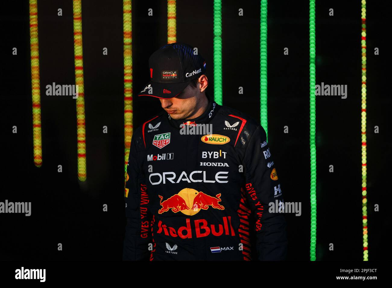 VERSTAPPEN Max (ned), Red Bull Racing RB19, portrait during the Formula ...