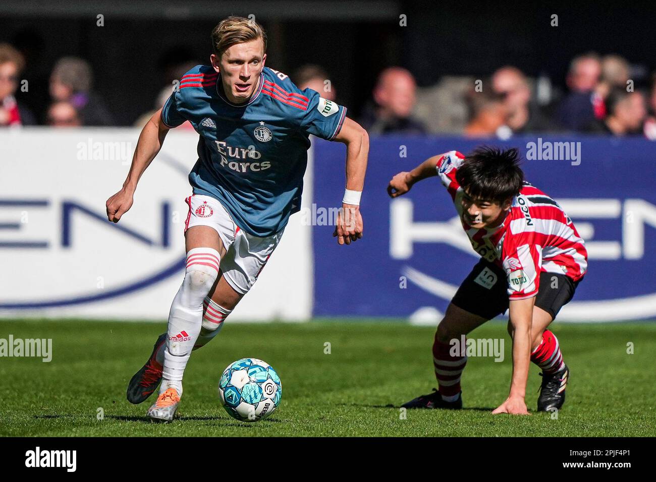 Rotterdam Marcus Holmgren Pedersen Of Feyenoord During The Match Rotterdam Marcus Holmgren Pedersen Of Feyenoord During The Match