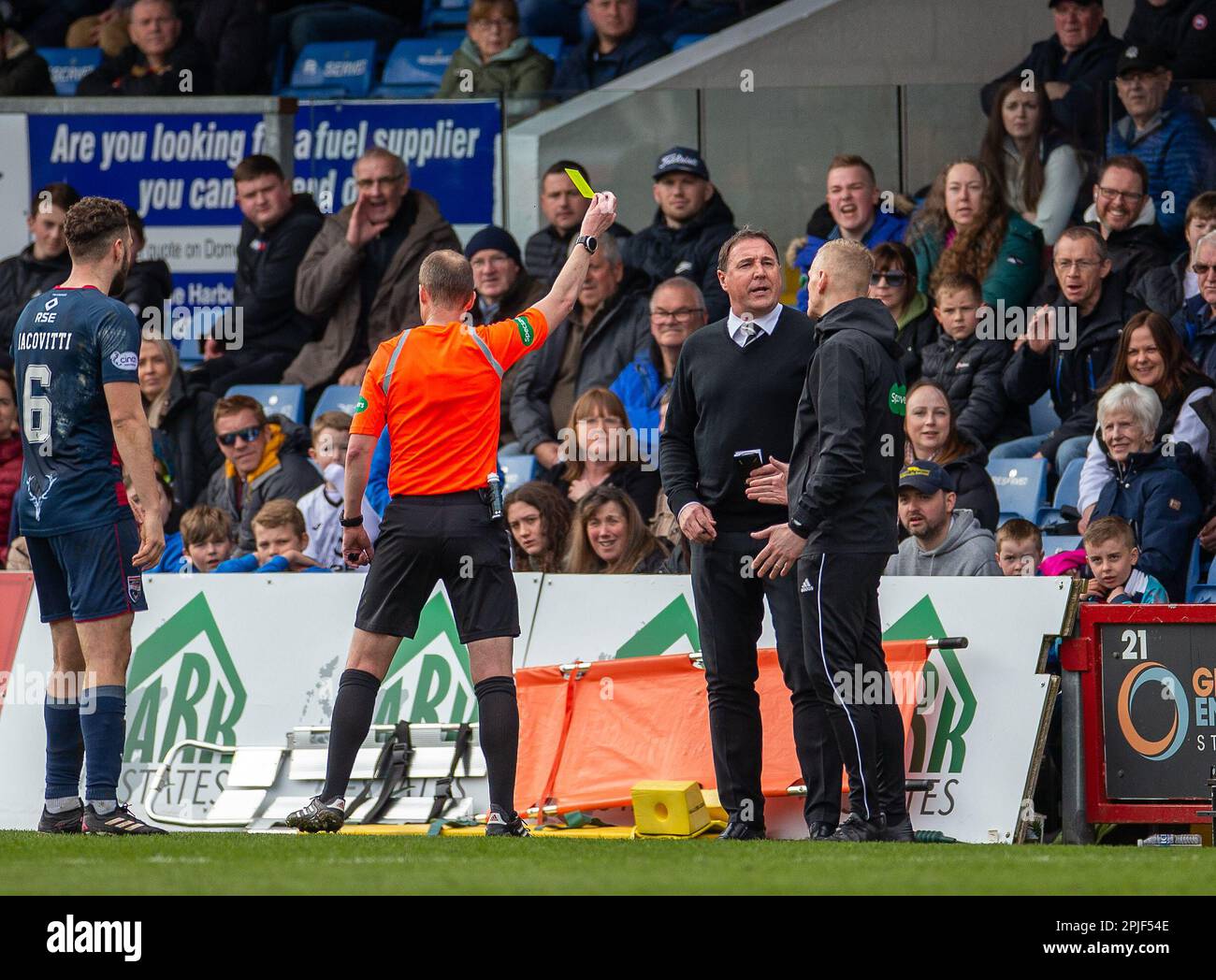 2nd April 2023; Victoria Park, Dingwall, Scotland: Scottish Premiership ...
