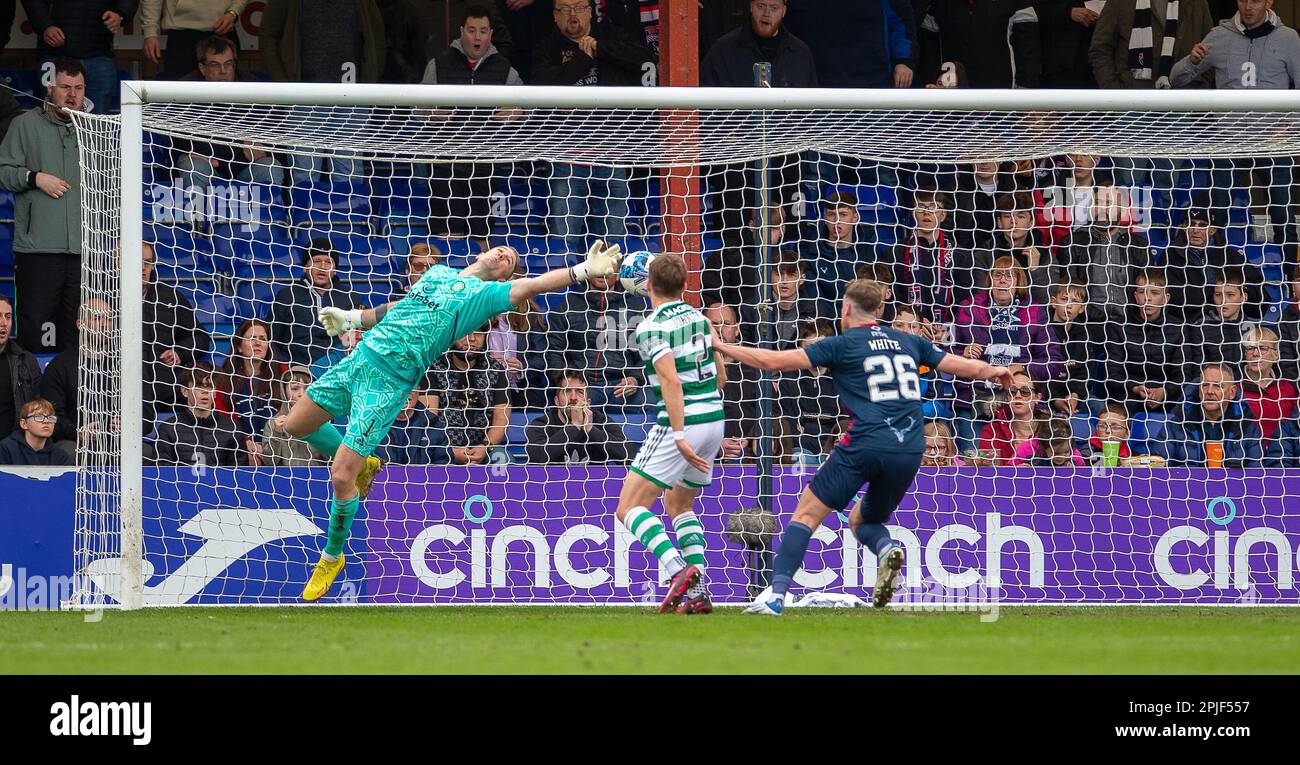 2nd April 2023; Victoria Park, Dingwall, Scotland: Scottish Premiership ...