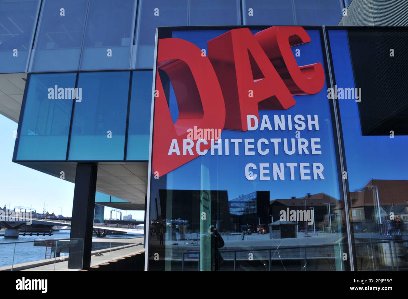 Copenhagen /Denmark/02 April 2023/ DAC danish architecture center building in danish capital ...