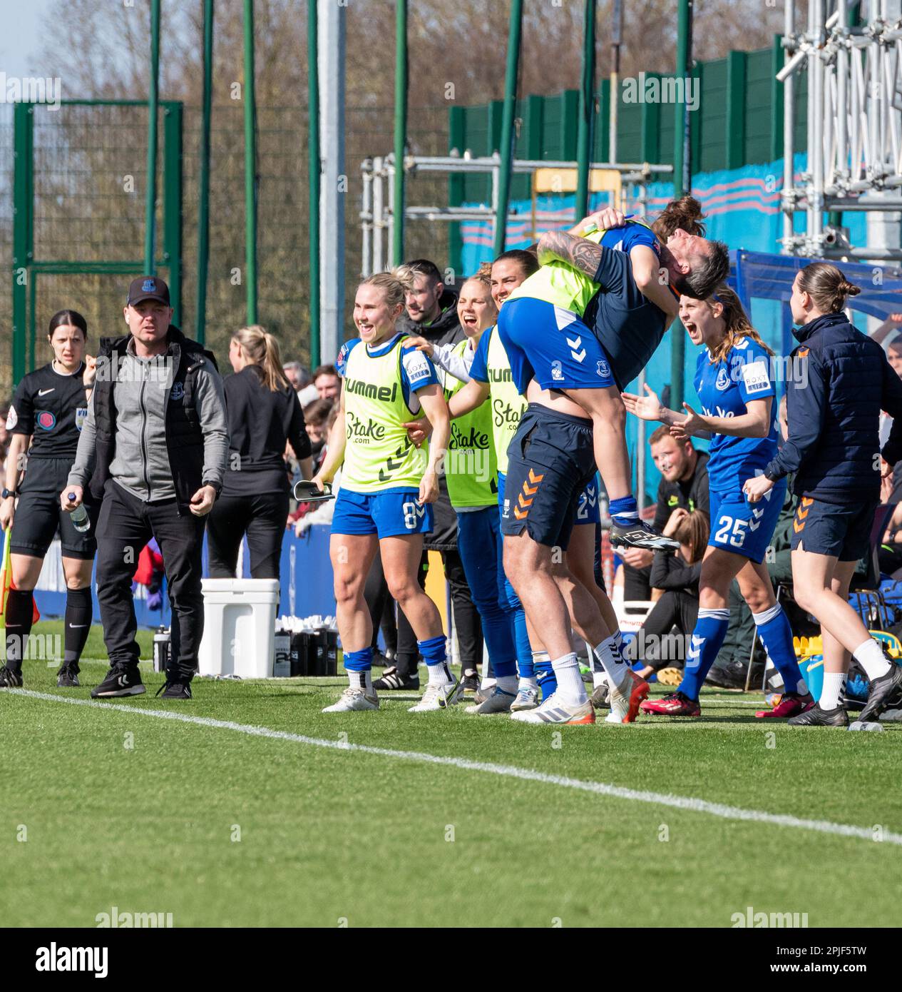Walton Hall Park, Liverpool, Merseyside, England. 2nd April 2023. The ...