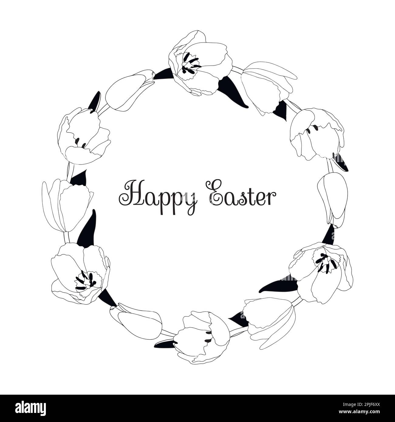 Hands wreath Black and White Stock Photos & Images - Alamy