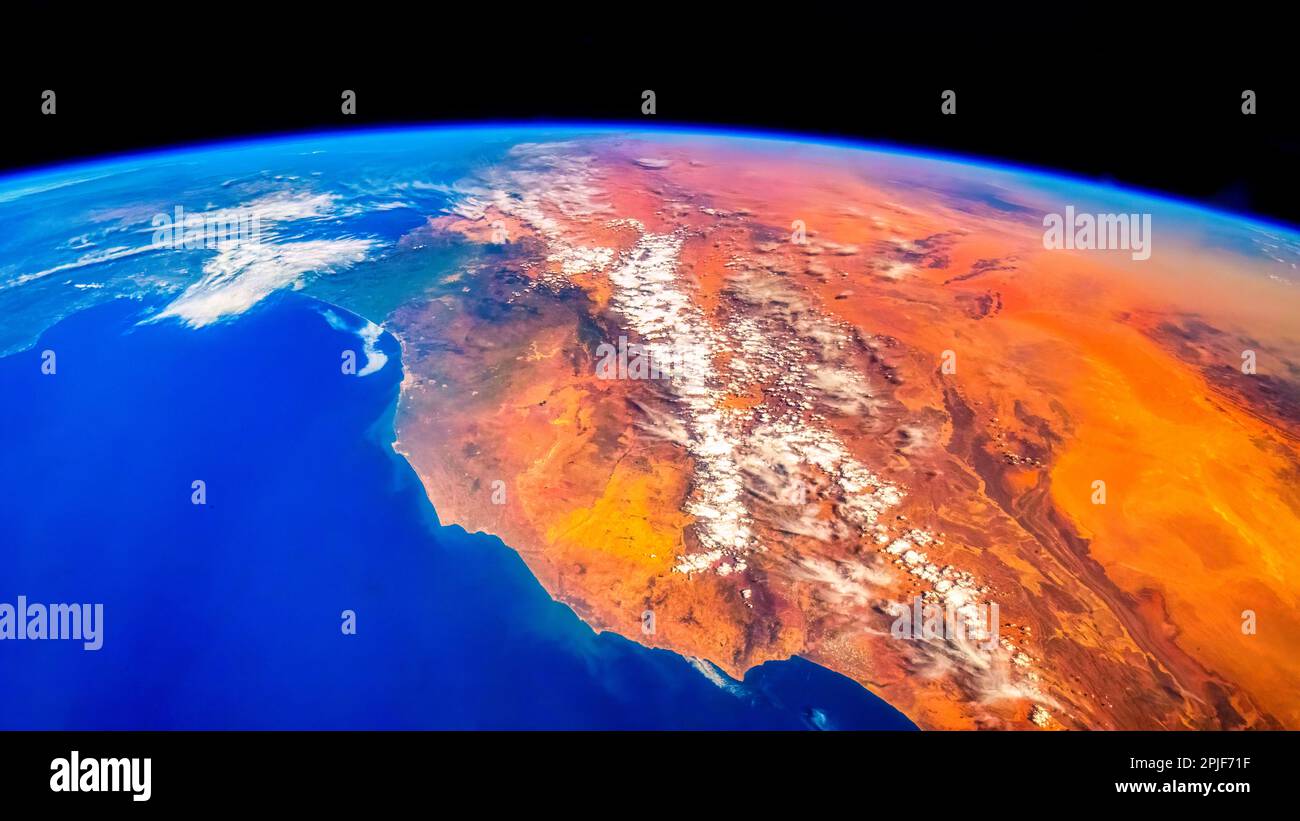 Scenic landscapes of planet Earth. Digital Enhancement. Elements by ...