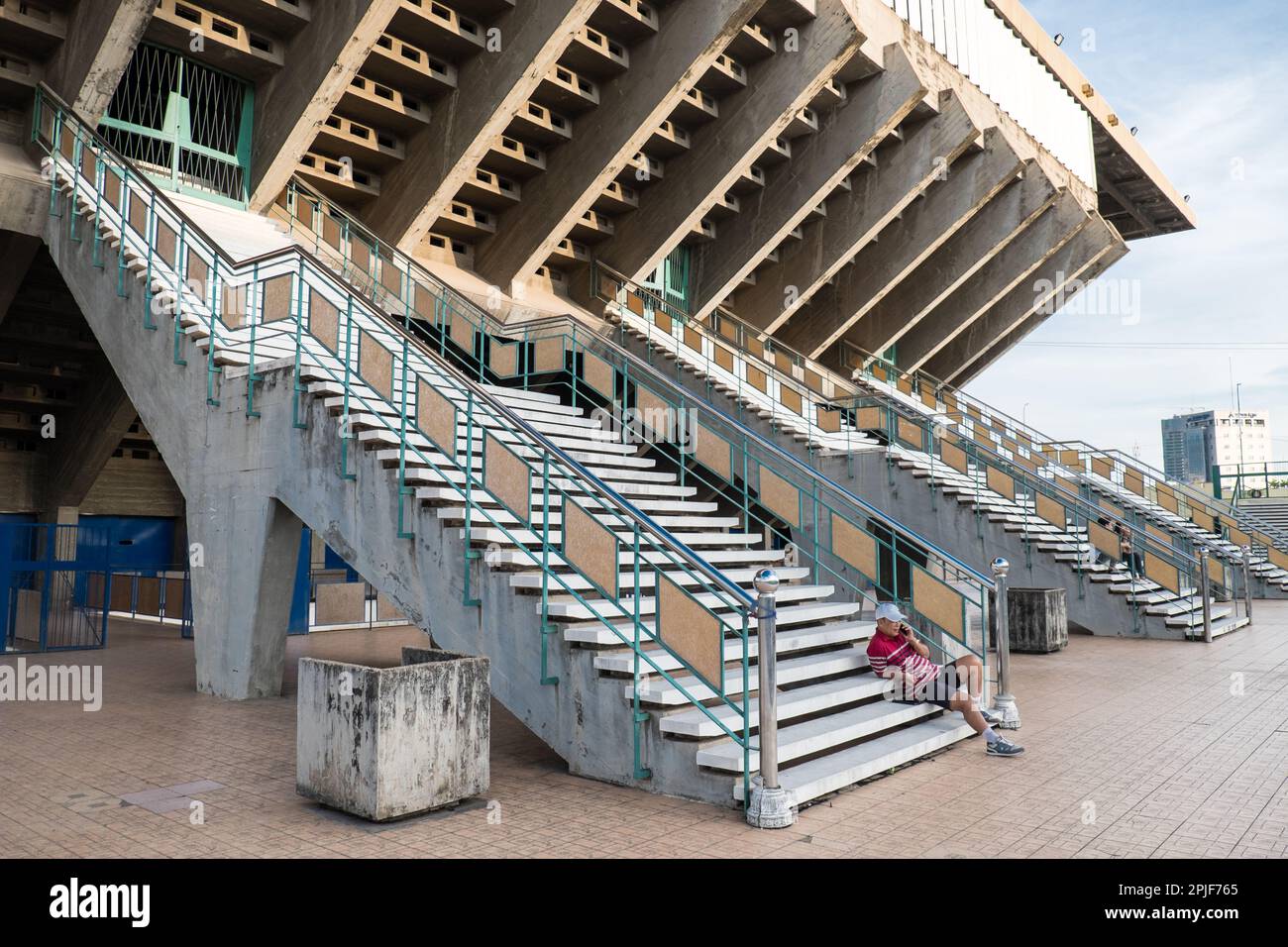The National Sports Complex of Cambodia (National Olympic Stadium) in ...