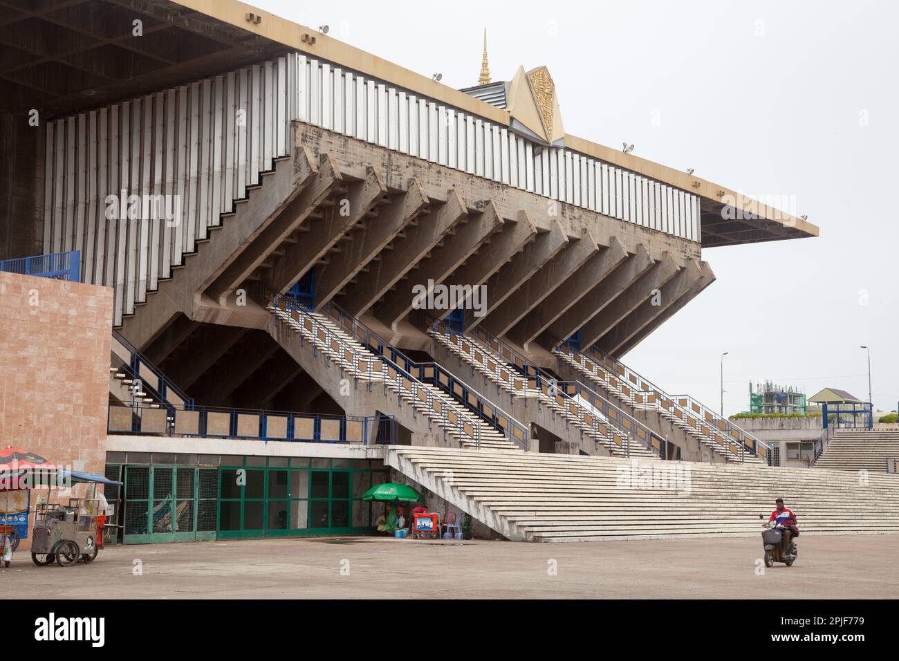 The National Sports Complex of Cambodia (National Olympic Stadium) in ...