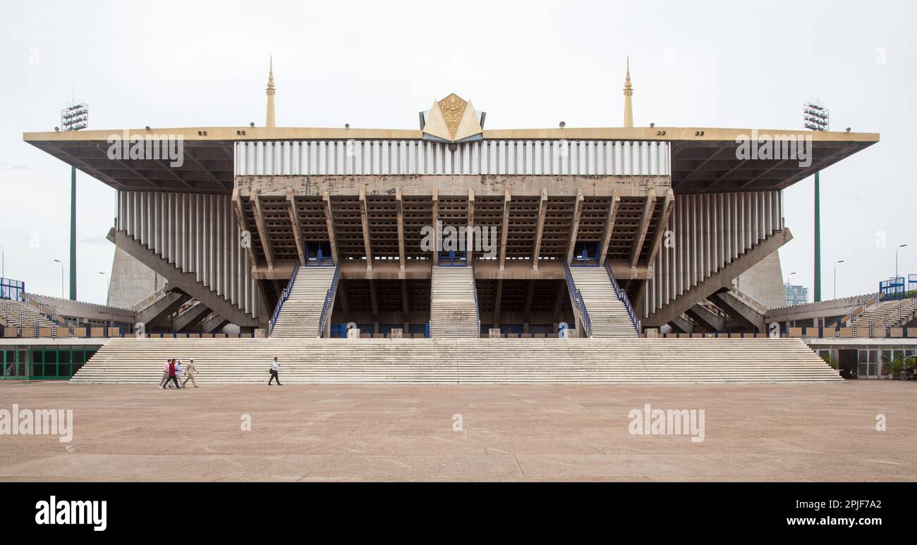 The National Sports Complex of Cambodia (National Olympic Stadium) in ...