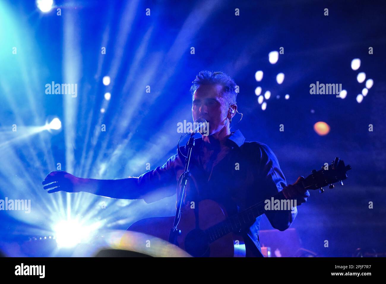 April 1, 2023, Ciampino, Italy: Simone ''Hellvis'' Salvatori of ...