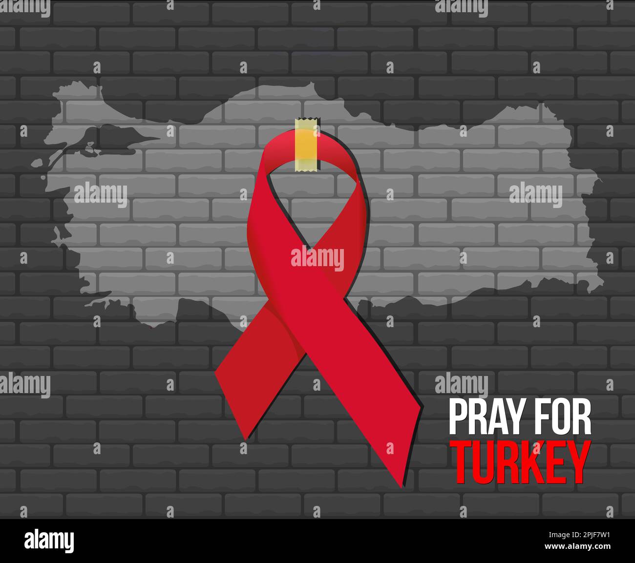 Turkey earthquake ribbon design. Pray for Turkey. Major earthquakes ...