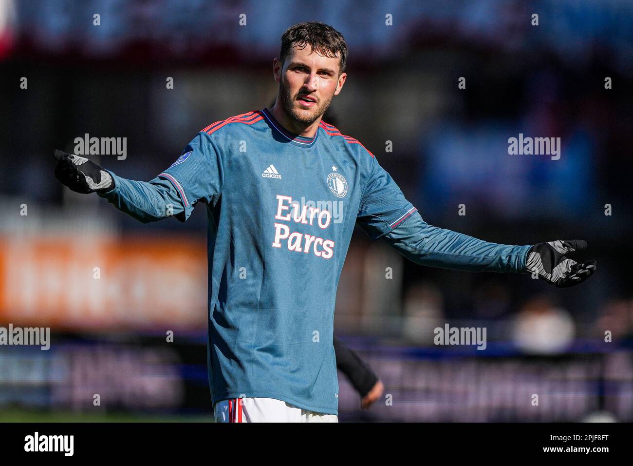 Rotterdam - Santiago Gimenez of Feyenoord during the match between ...