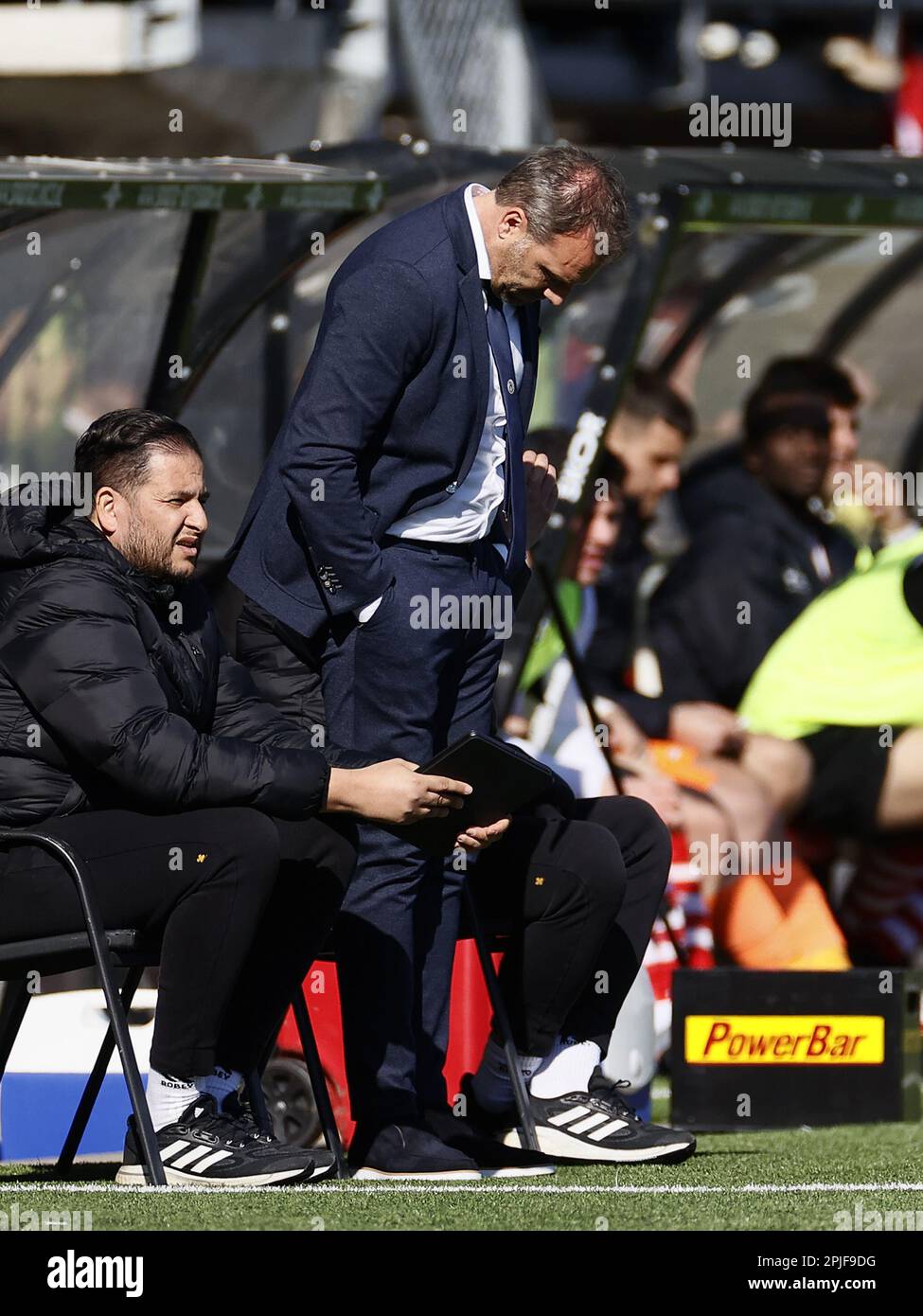 ROTTERDAM - Sparta Rotterdam coach Maurice Steijn during the Dutch ...