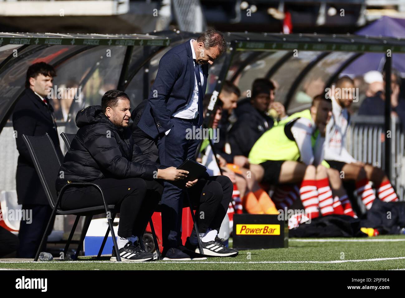 ROTTERDAM - Sparta Rotterdam coach Maurice Steijn during the Dutch ...