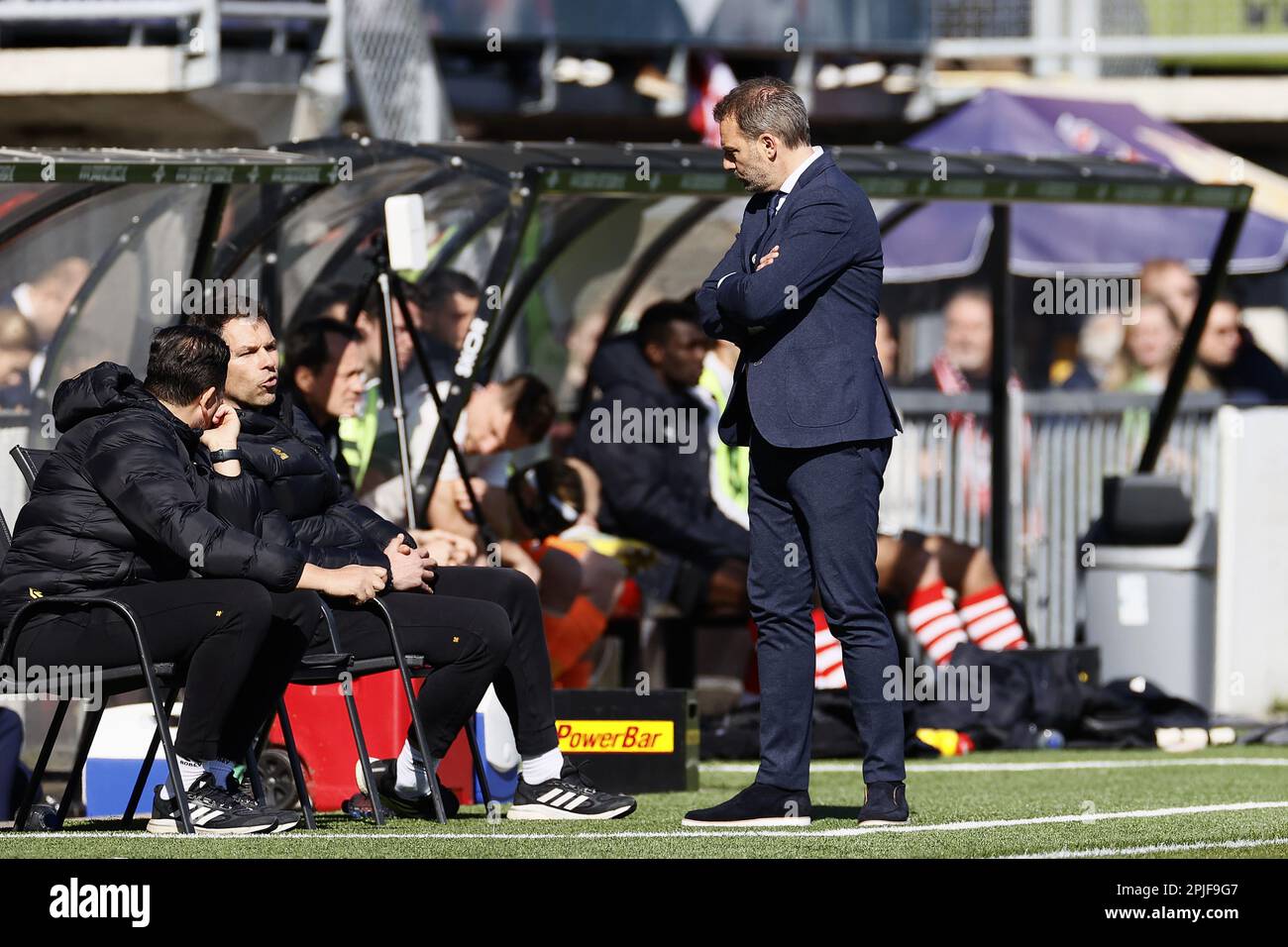 ROTTERDAM - Sparta Rotterdam coach Maurice Steijn during the Dutch ...