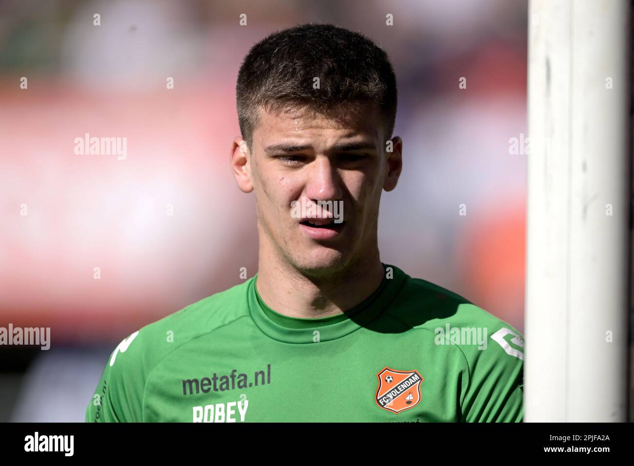 UTRECHT - FC Volendam goalkeeper Filip Stankovic during the Dutch ...