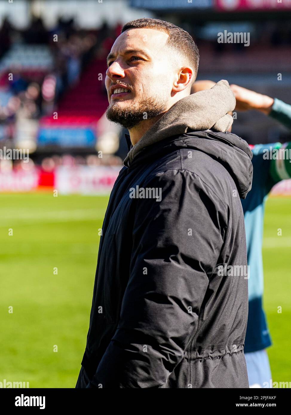 Rotterdam - Feyenoord keeper Justin Bijlow during the match between ...