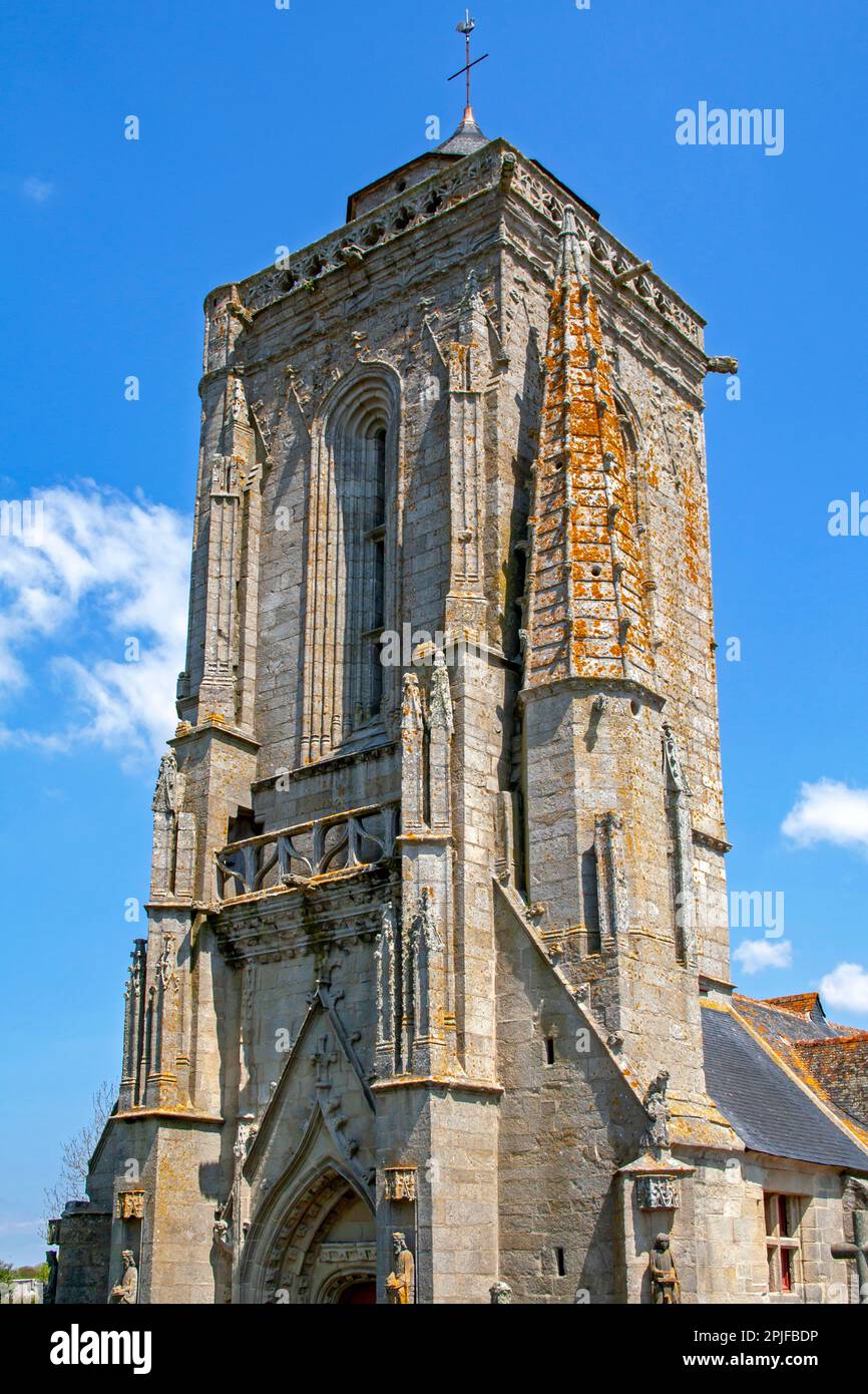 Primelin. Chapel of Saint-Tugen. Finistère. Brittany Stock Photo - Alamy