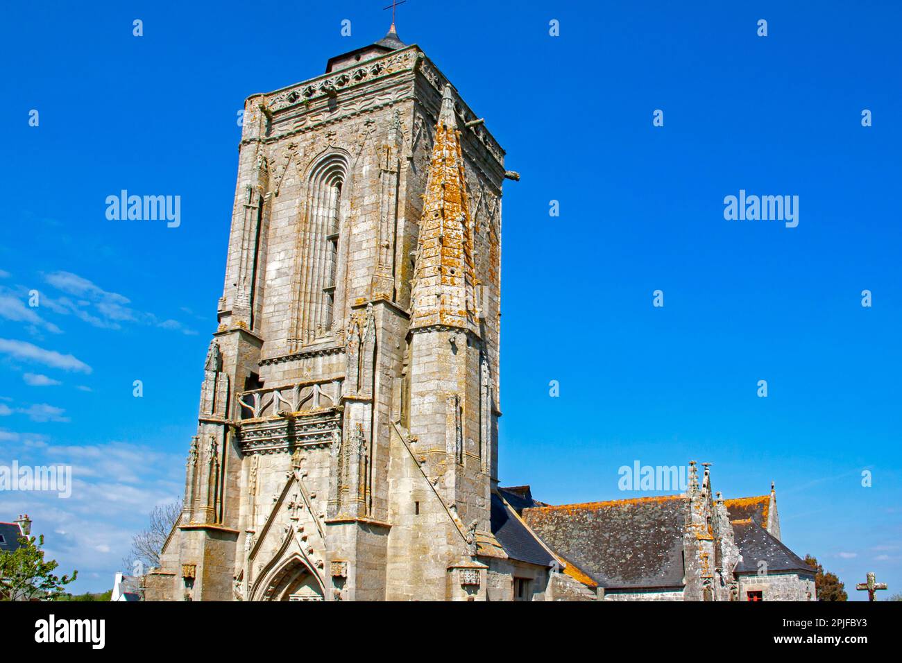 Primelin. Chapel of Saint-Tugen. Finistère. Brittany Stock Photo - Alamy