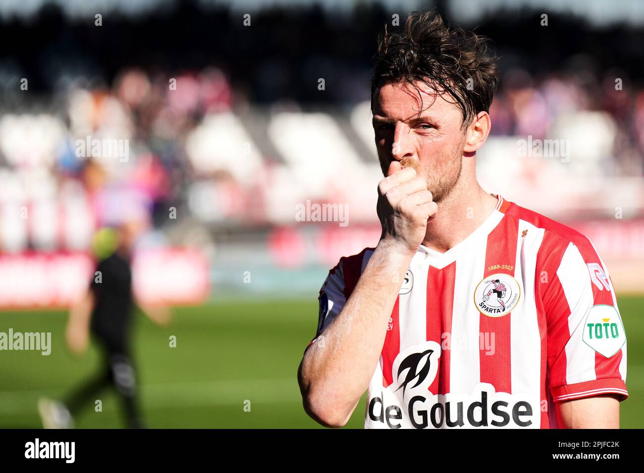 Rotterdam Bart Vriends Of Sparta Rotterdam During The Match Between