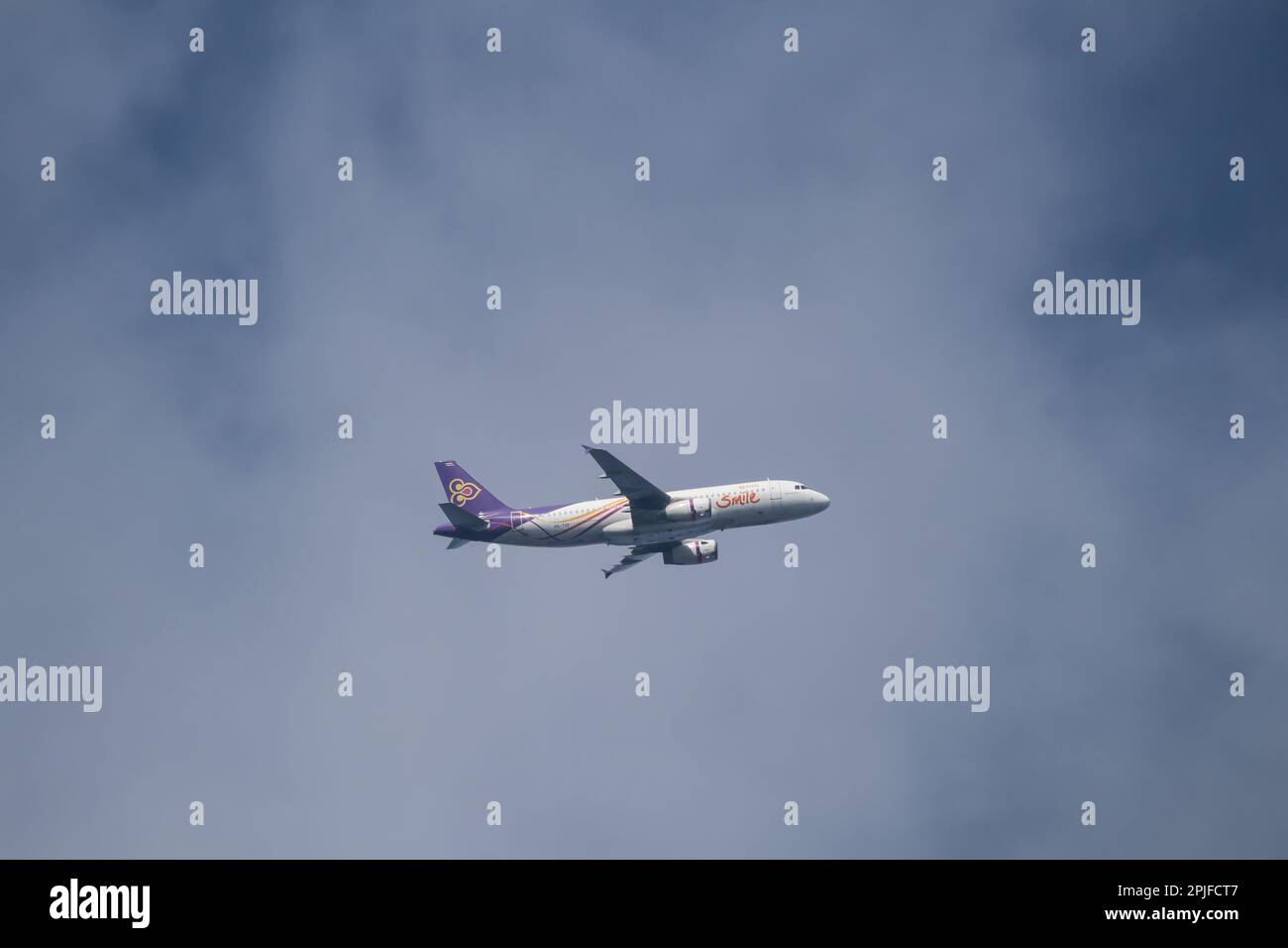 Chiangmai, Thailand - December 26 2022: HS-TXF Airbus A320-200 of Thai ...