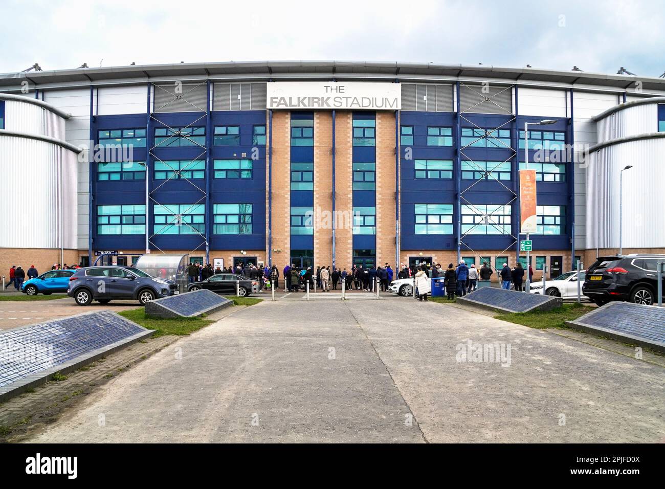 Falkirk stadium, the home stadium of Falkirk FC, use as venue for numerous social events ...