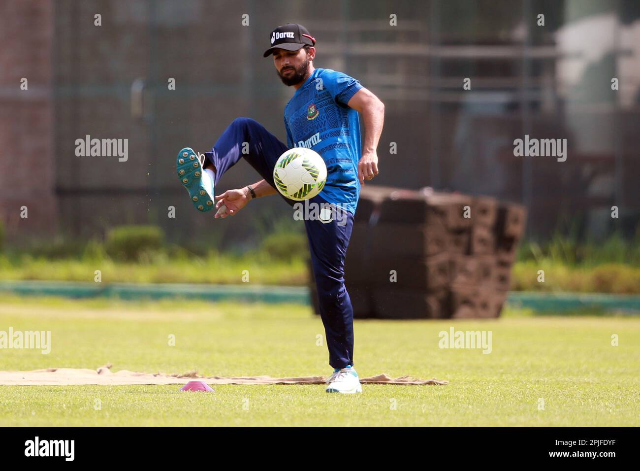 Mominul Haque during Bangladesh Test Cricket Team attends practice ...