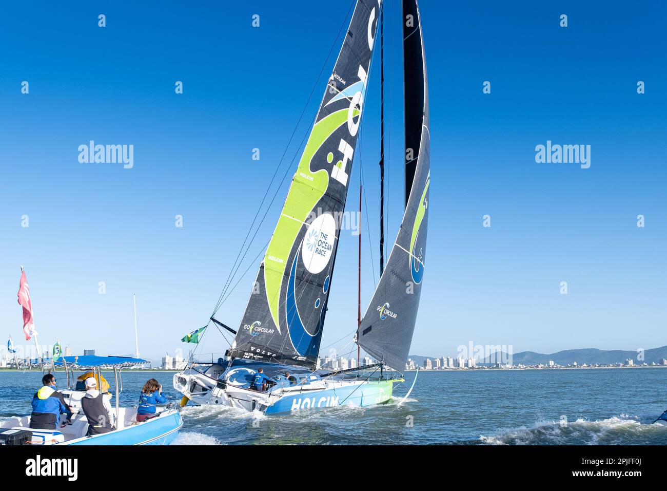 ITAJAÍ, SC - 02.04.2023: CHEGADA DA 3 ETAPA REGATA THE OCEAN RACE ...