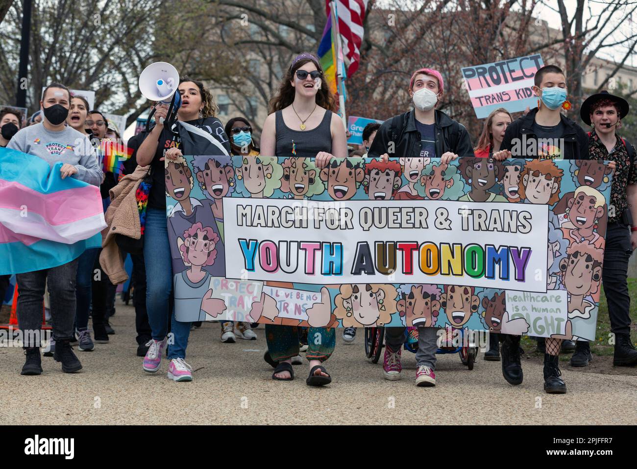 Trans Day of Visibility in Washington, D.C. March For Queer and Trans ...