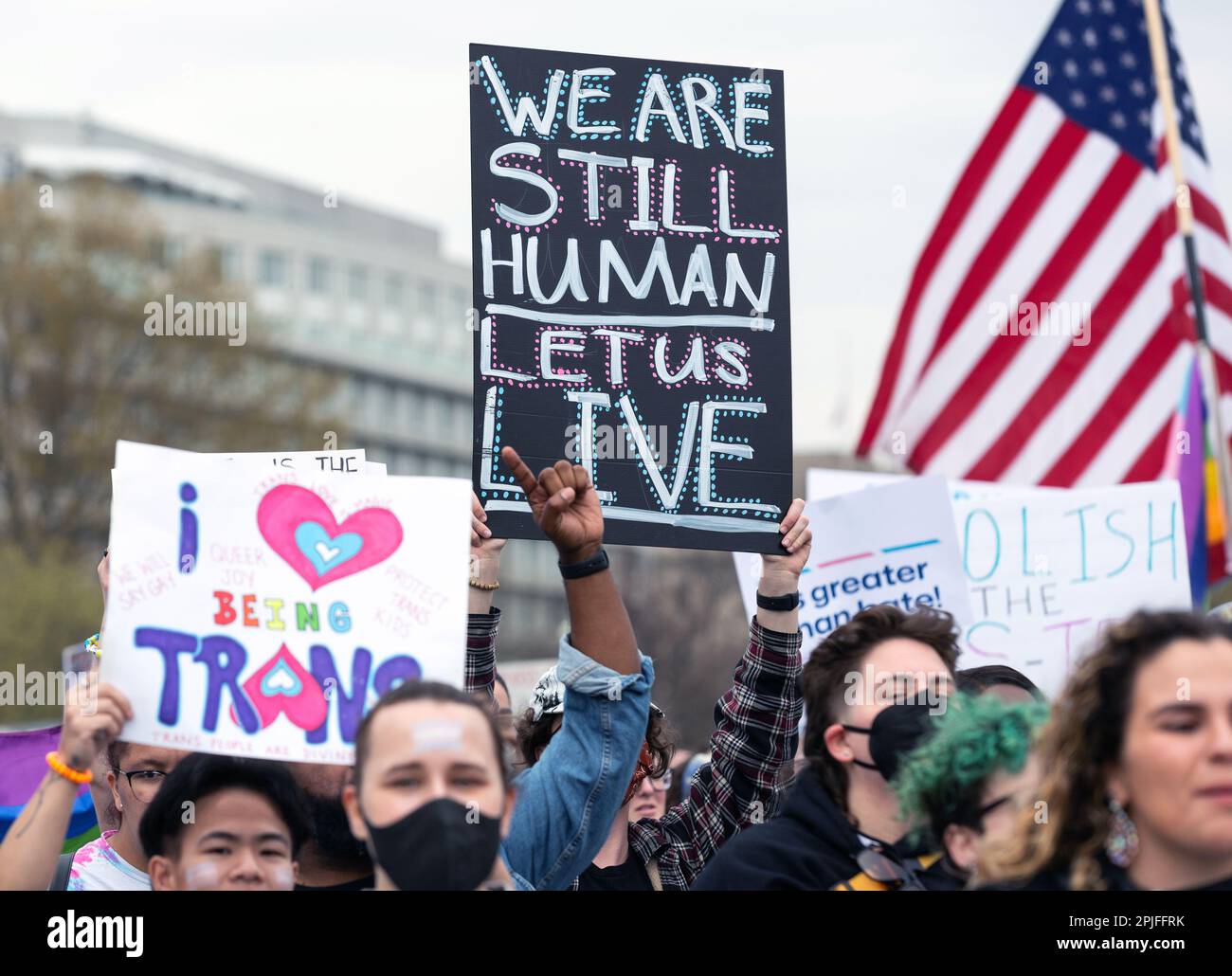 Trans Day of Visibility in Washington, D.C. March For Queer and Trans ...