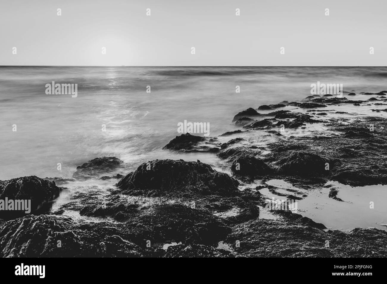 Rocks on the zeeland coast of the netherlands hi-res stock photography ...