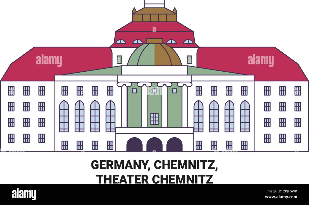 Chemnitz aerial Stock Vector Images - Alamy