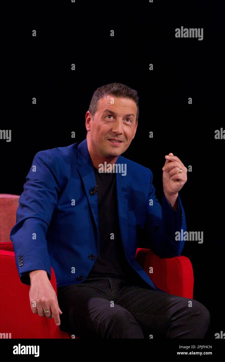 Rome, Rai ex Teulada studios, "Generation Z" TV show. In the photo ...