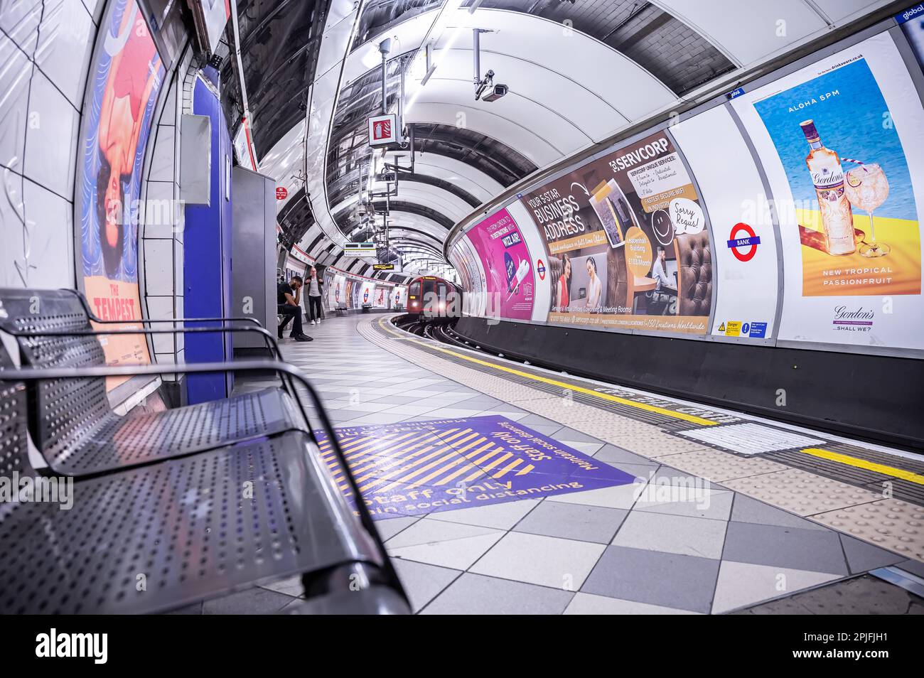 Bank Underground Station, London Stock Photo - Alamy