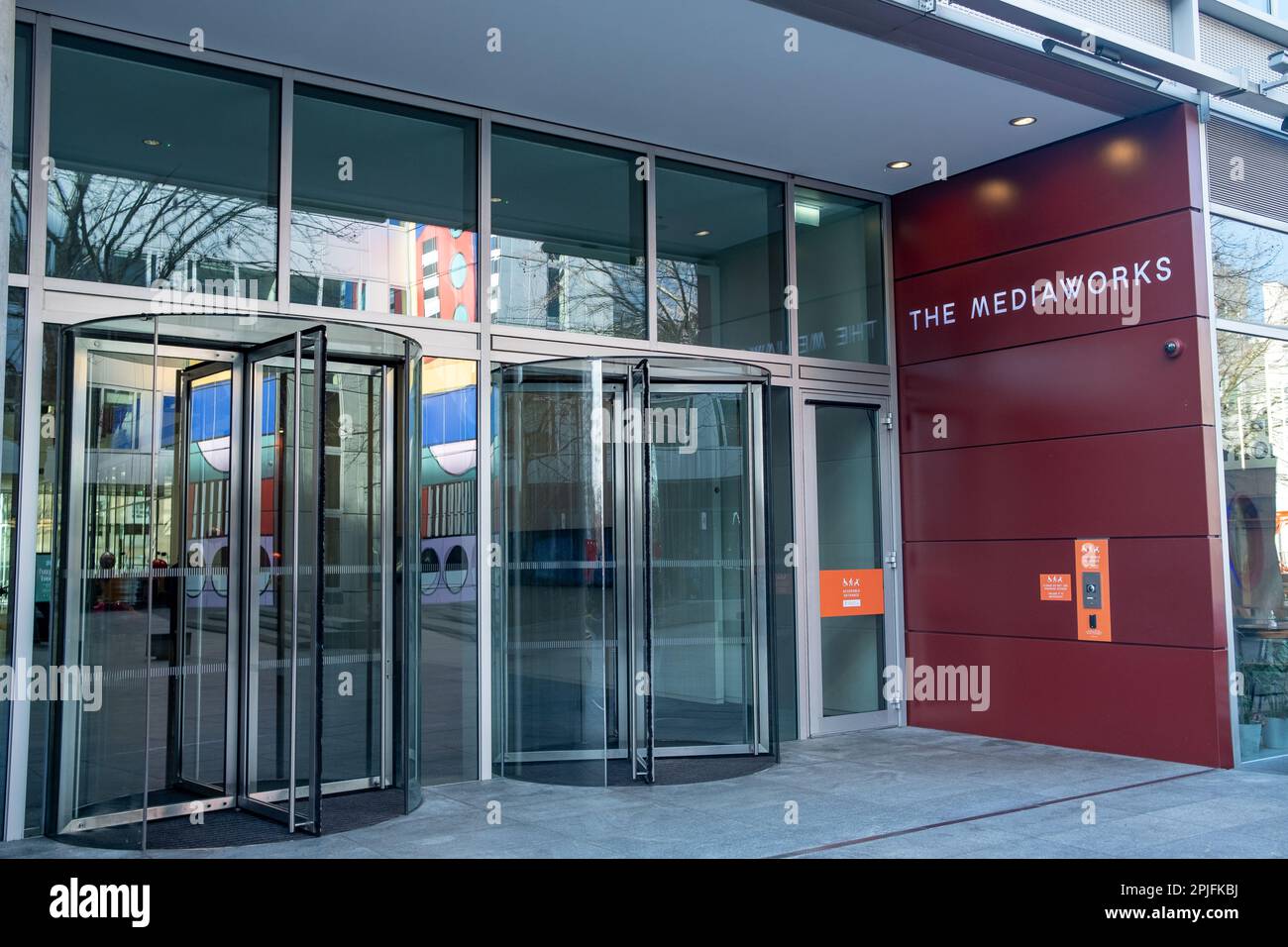 London- February 2023: The Mediaworks in White City Place in West ...
