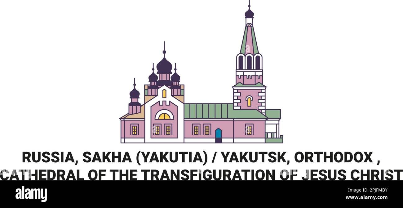 Russia, Sakha Yakutia Yakutsk, Orthodox , Cathedral Of The ...