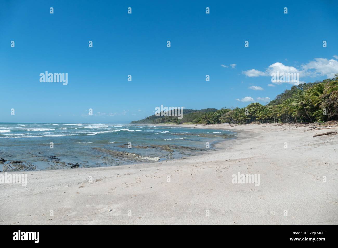 scenic empty Playa Naranjo in Costa Rica Stock Photo - Alamy
