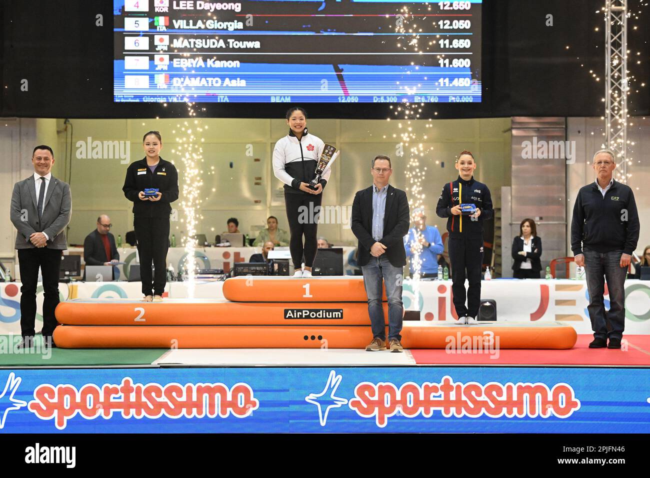 Jesolo, Italy. 02nd Apr, 2023. JESOLO 2023 captured at Palazzo del Turismo, Jesolo on 02.Apr ...