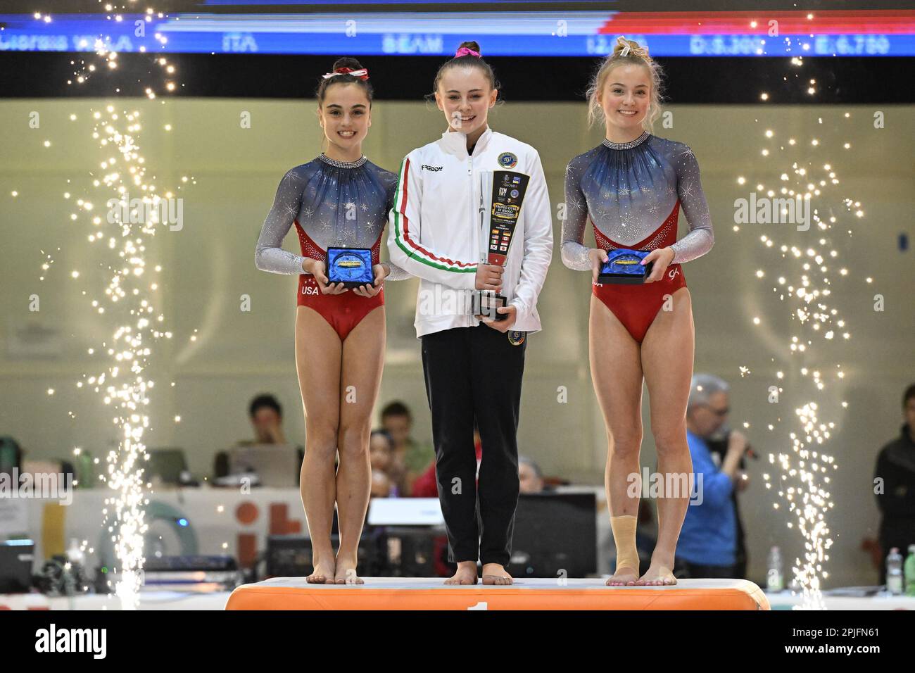 Jesolo, Italy. 02nd Apr, 2023. JESOLO 2023 captured at Palazzo del Turismo, Jesolo on 02.Apr ...