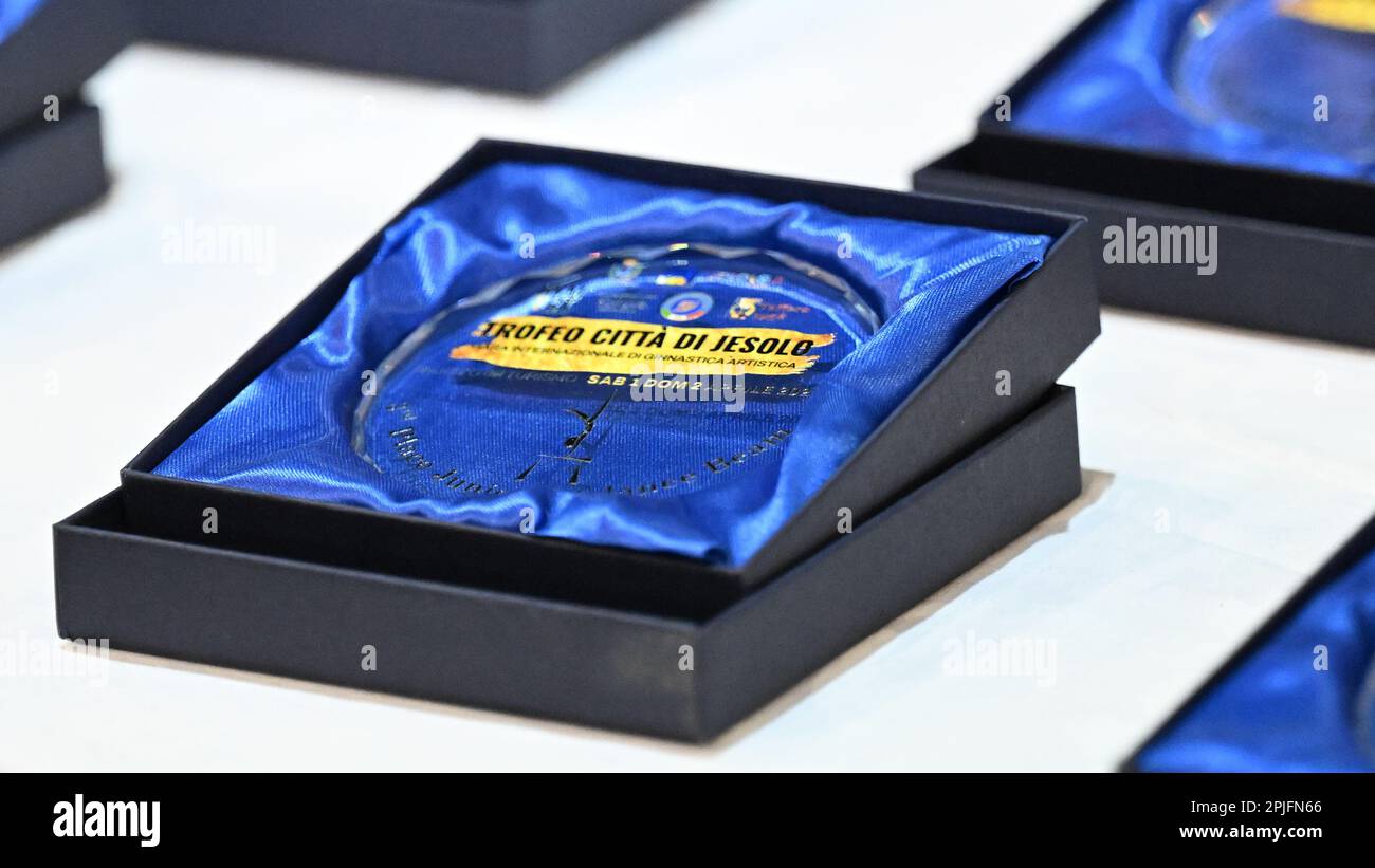 Jesolo, Italy. 02nd Apr, 2023. JESOLO 2023 captured at Palazzo del Turismo, Jesolo on 02.Apr ...