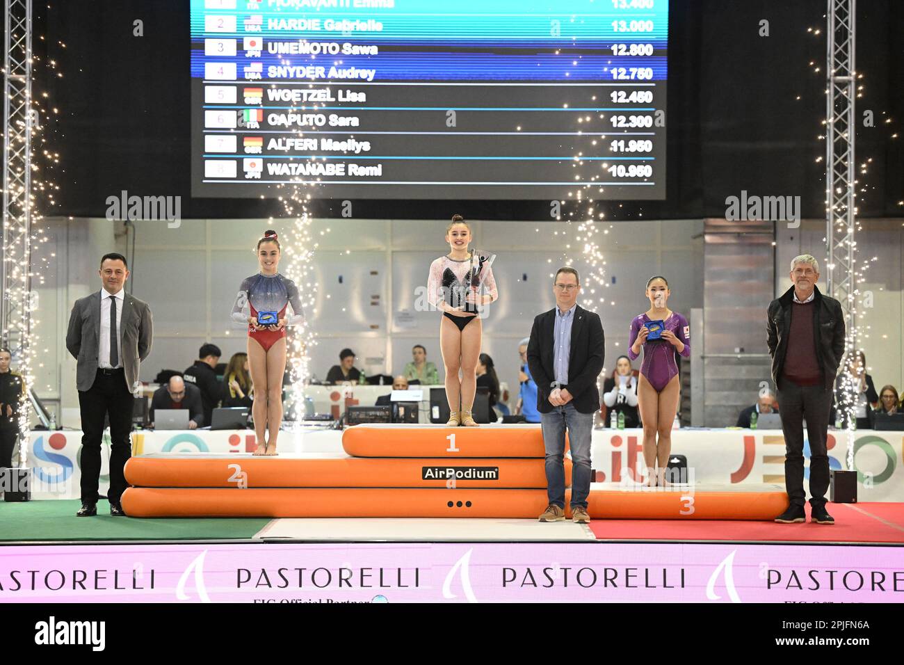 Jesolo, Italy. 02nd Apr, 2023. JESOLO 2023 captured at Palazzo del Turismo, Jesolo on 02.Apr ...