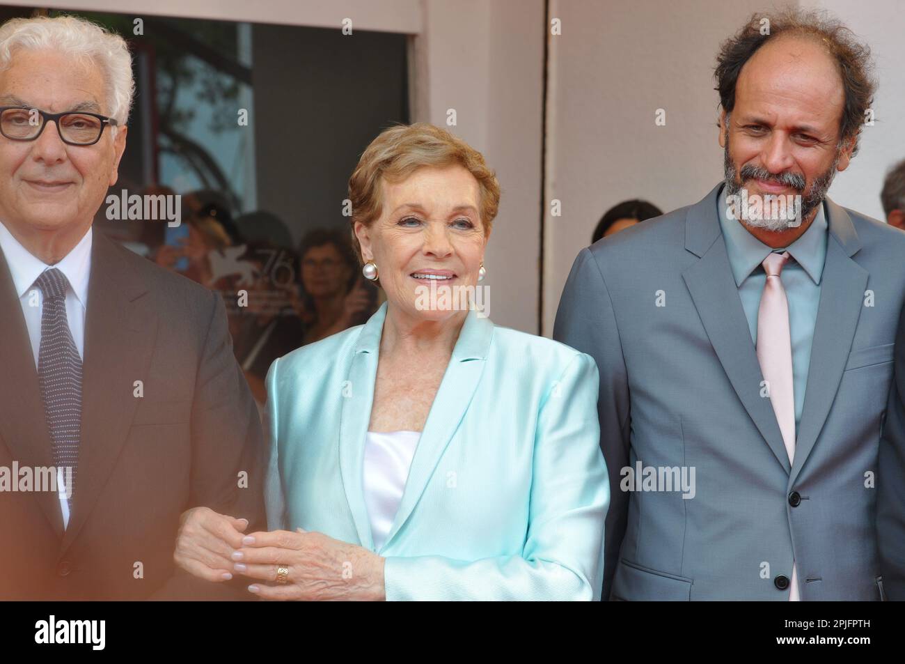 Julie Andrews Venezia 76 red carpet golden lion Luca Guadagnino Paolo ...