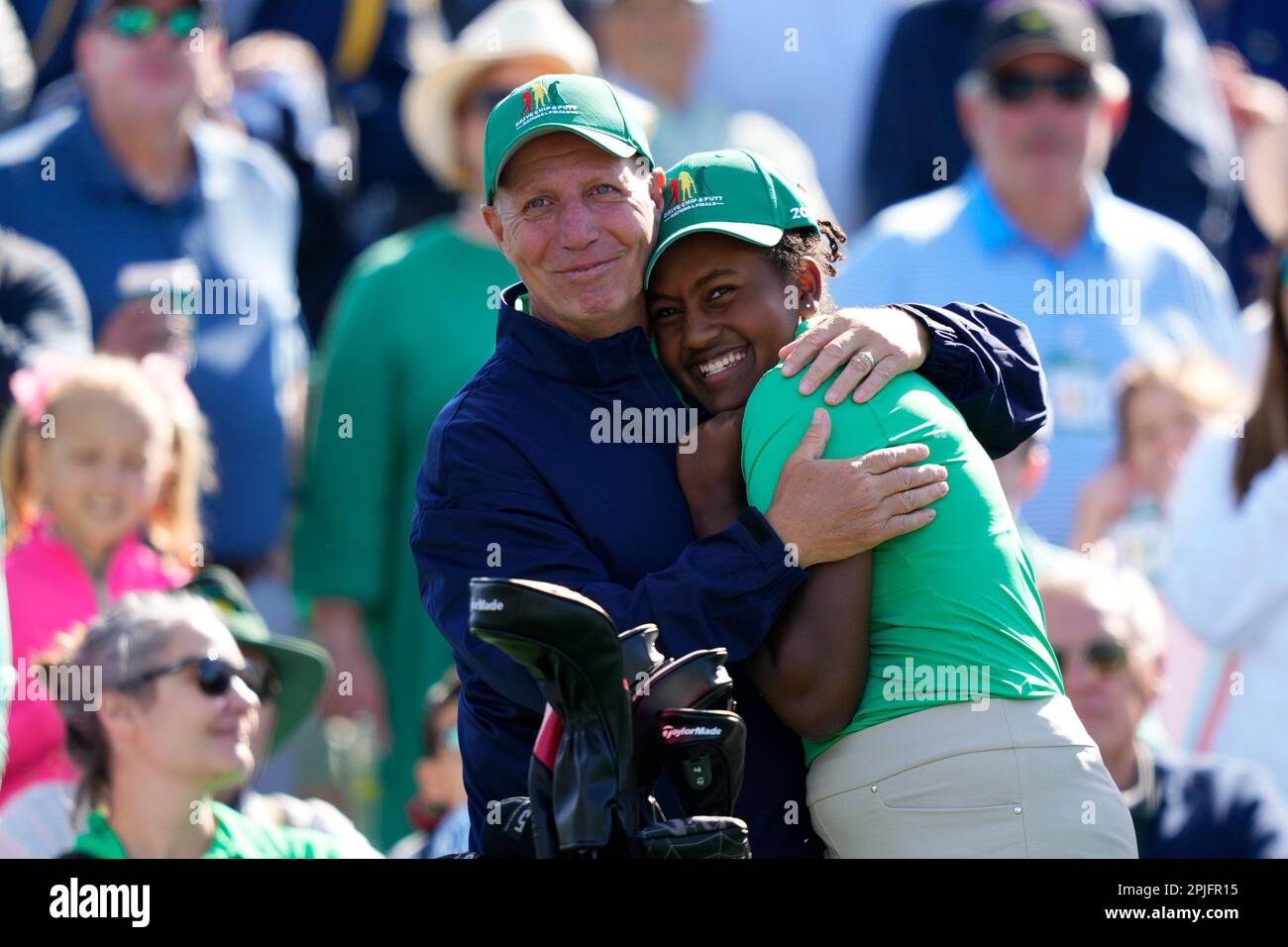 Maya Palanza Gaudin, 13, of East Falmouth, Mass., reacts after ...
