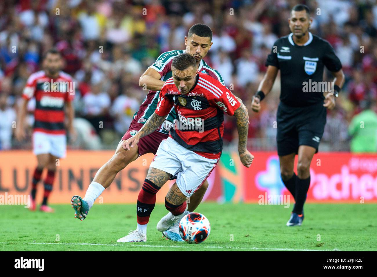 Round final match fluminense vs flamengo hi-res stock photography and ...