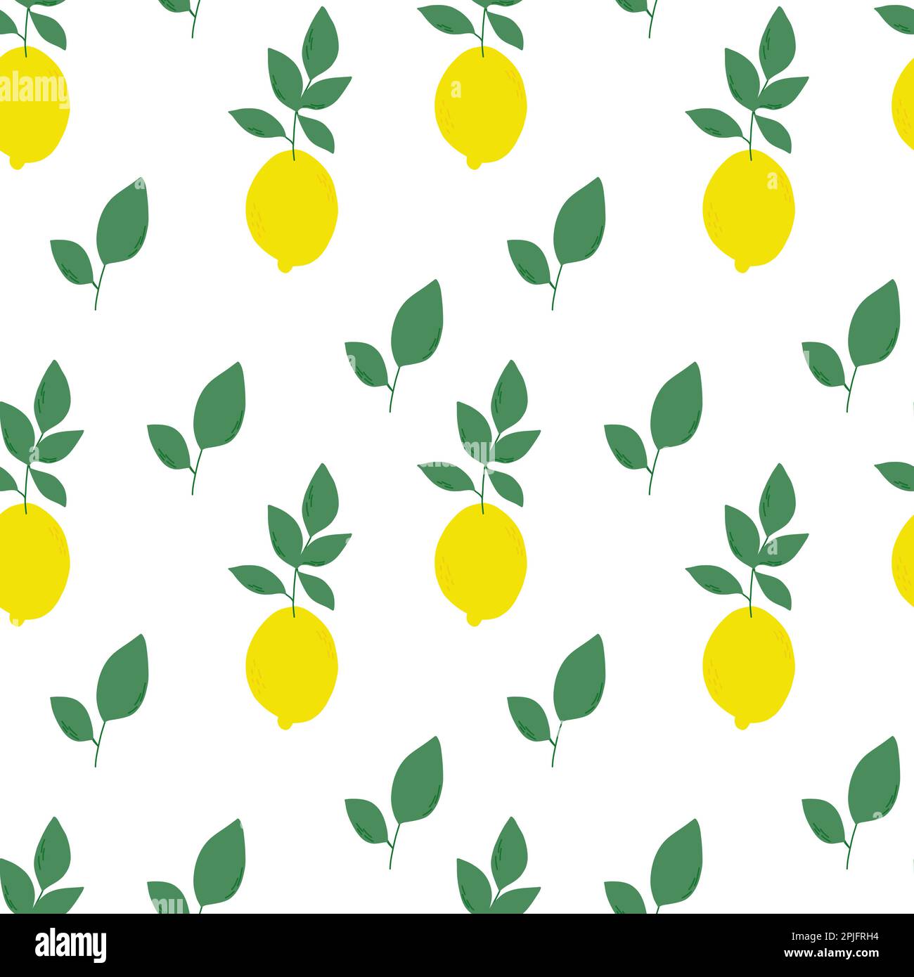 Colorful fruit pattern fresh lemons Cut Out Stock Images & Pictures - Alamy