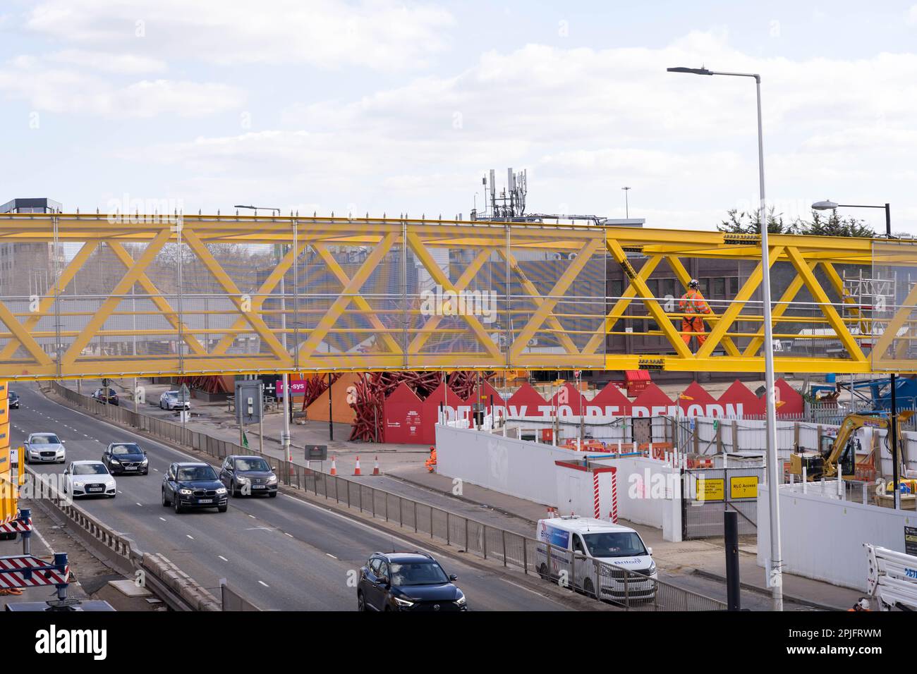 Blackwall tunnel approaches hi-res stock photography and images - Alamy