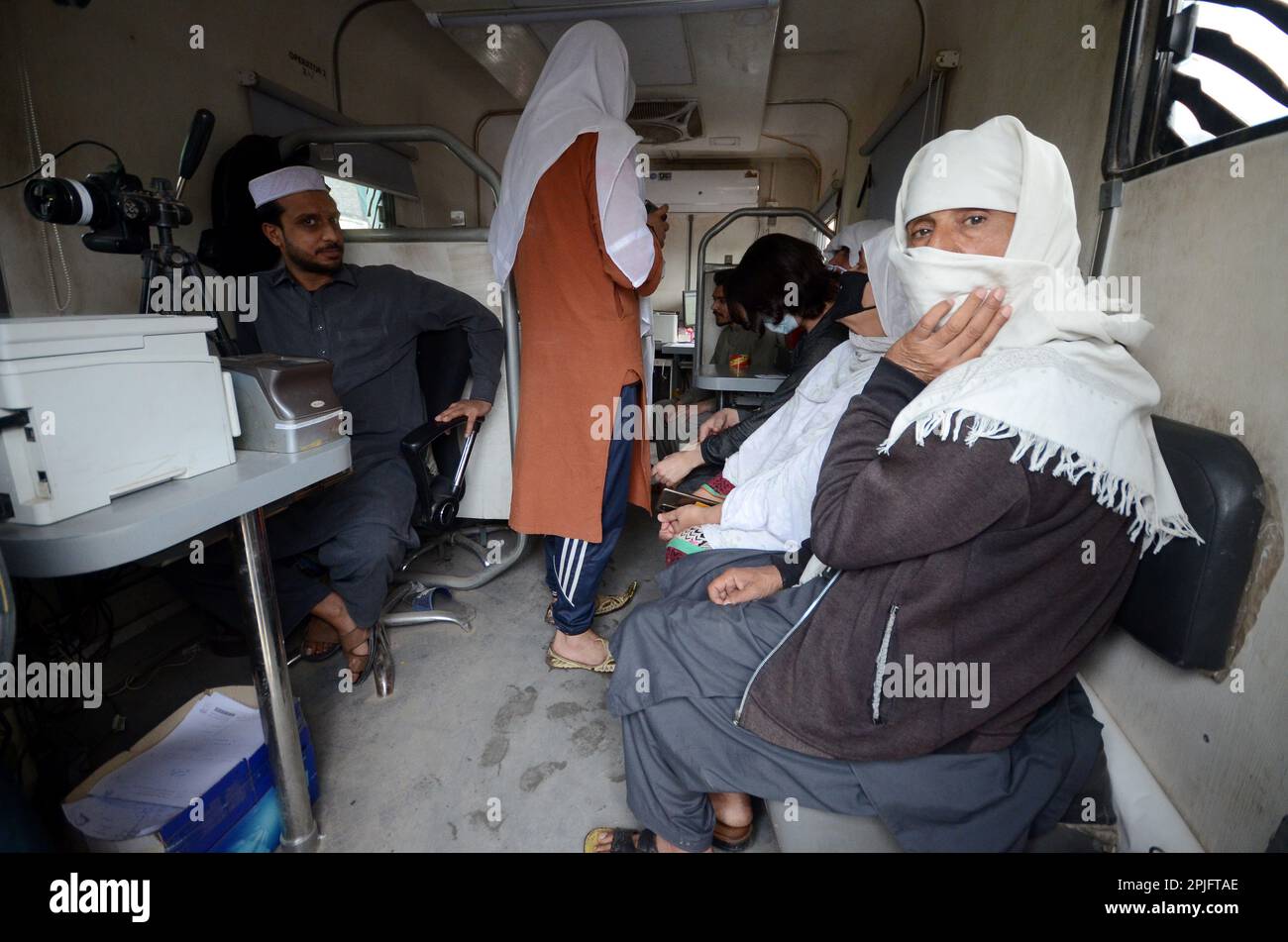 Peshawar, Pakistan. 31st Mar, 2023. Card registration of transgenders ...