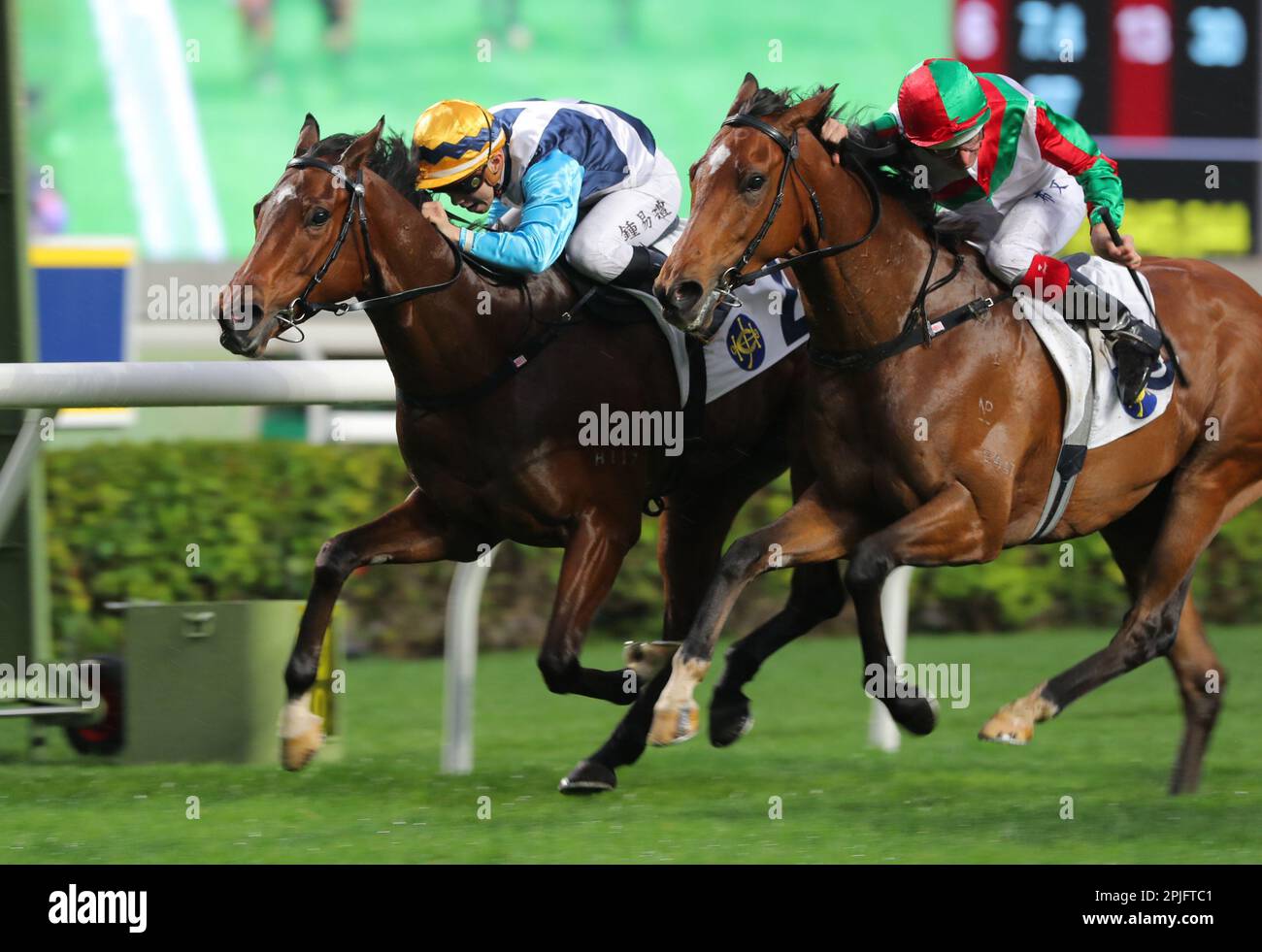 Race 10, DROMBEG BANNER(2), ridden by Angus Chung Yik-lai, won the ...