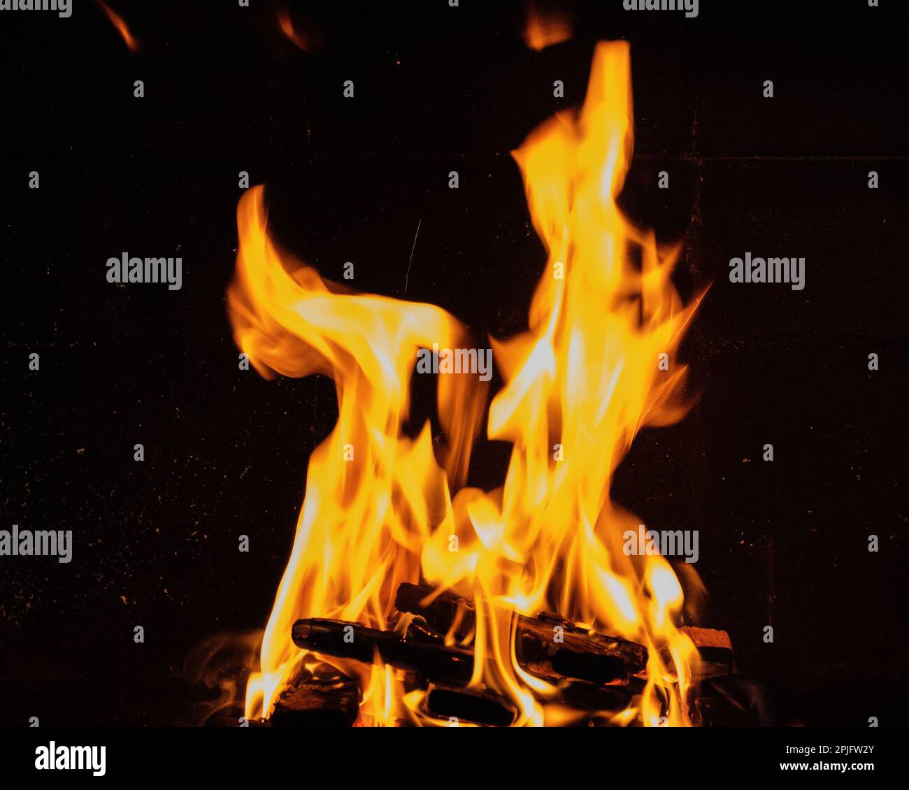 hot flame background. heating and energy concept Stock Photo - Alamy