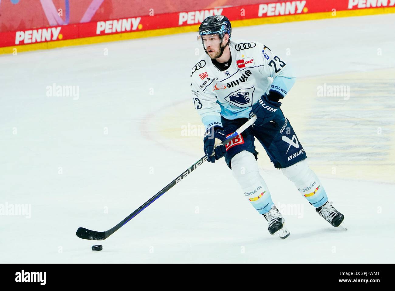Mannheim, Germany. 02nd Apr, 2023. Ice hockey, DEL, Adler Mannheim ...